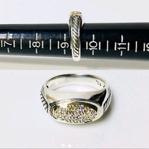 David Yurman | Accessories | David Yurman Inset Cable Pave Diamond ...